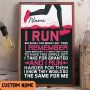 Runner Learn From Competition Poster Motivation Wall Art For Athlete ...