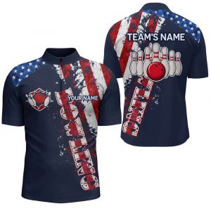 Custom Skull Bowling Jersey For Team Gift for Dad Men Bowling Lovers ...